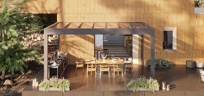 Glass Roof Pergolas from Broadview | Stylish & Functional